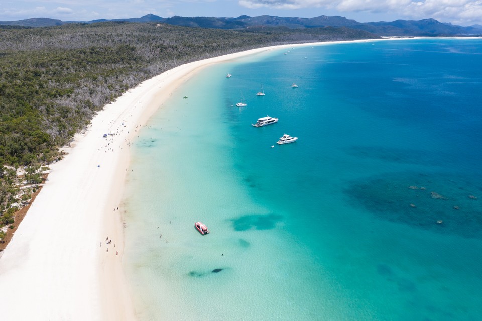 Whitehaven Beach w Australii najpiękniejszą plażą świata wg Tripadvisor ...