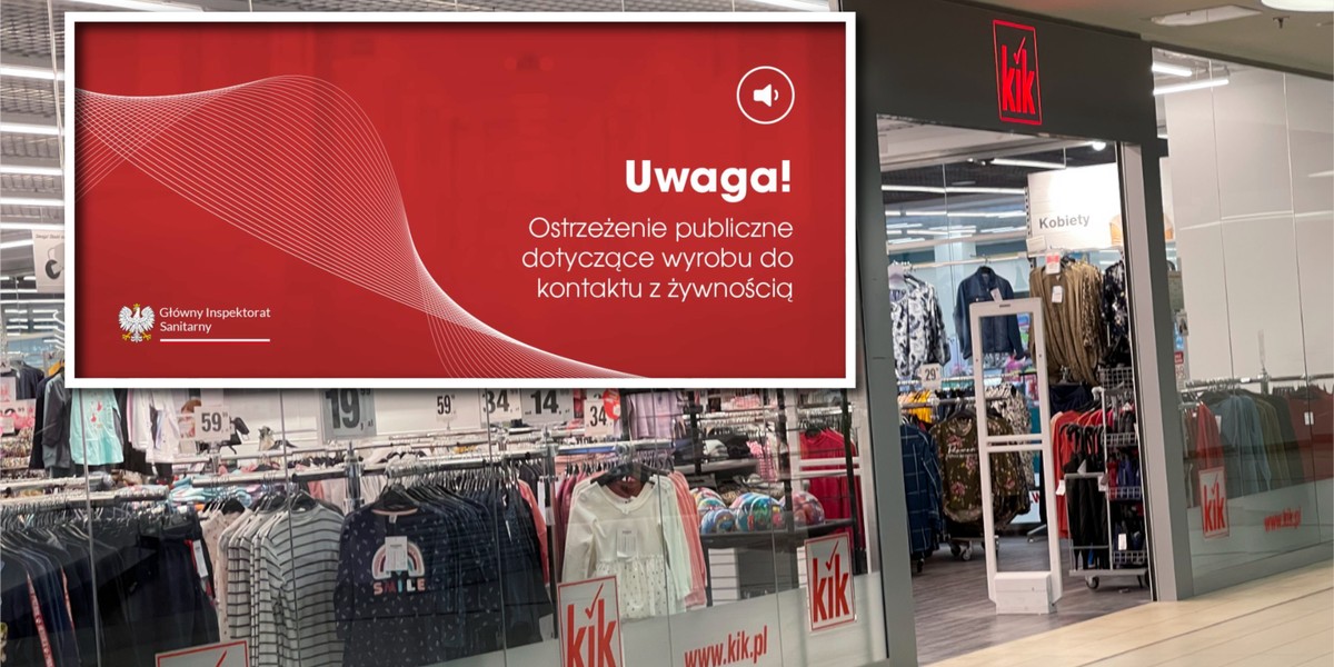 Produkt z KiK wycofany ze sprzedaży. GIS apeluje do klientów: chodzi o kadm