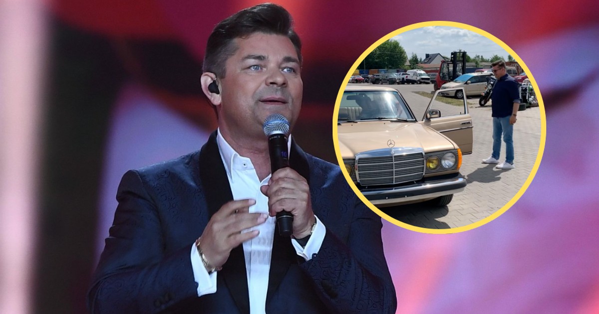 Zenek Martyniuk kupił nowy samochód. Auto zostało sprowadzone prosto z ...