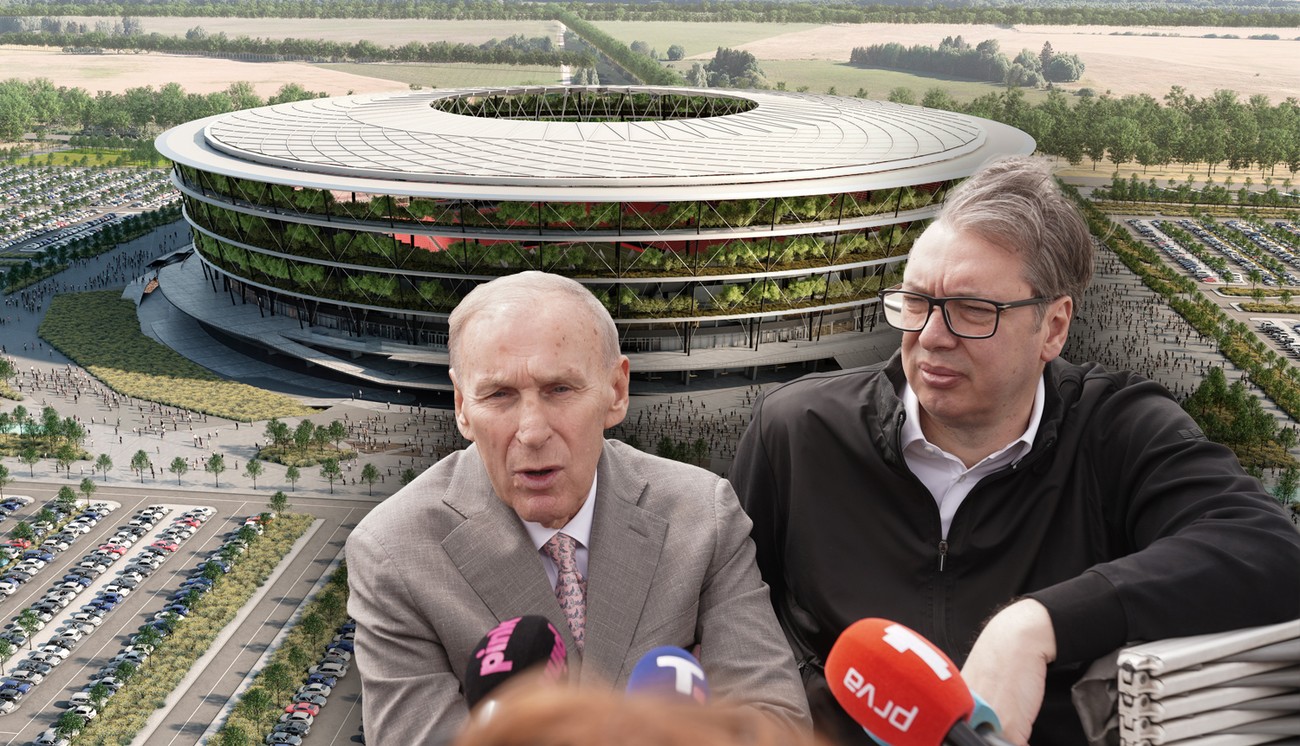 Kamen temeljac za Nacionalni stadion: Vučić na početku radova na ...
