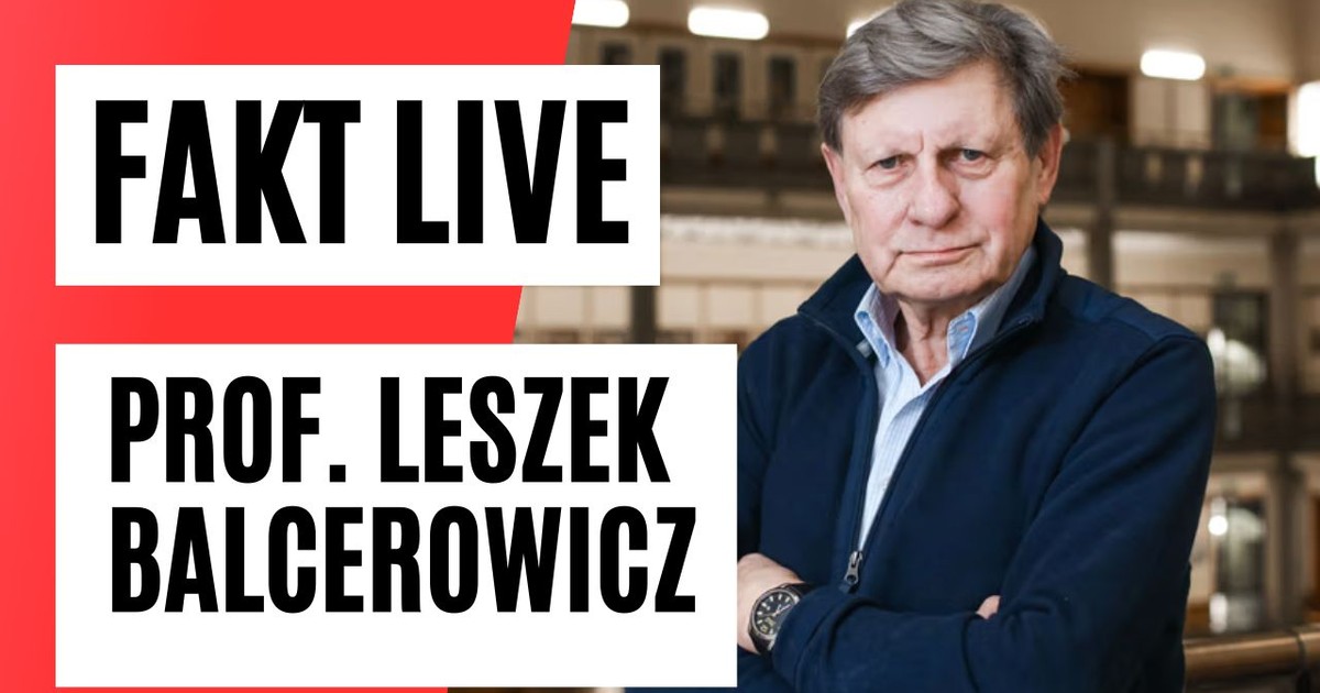 "Fakt LIVE". Gościem prof. Leszek Balcerowicz - Wiadomości