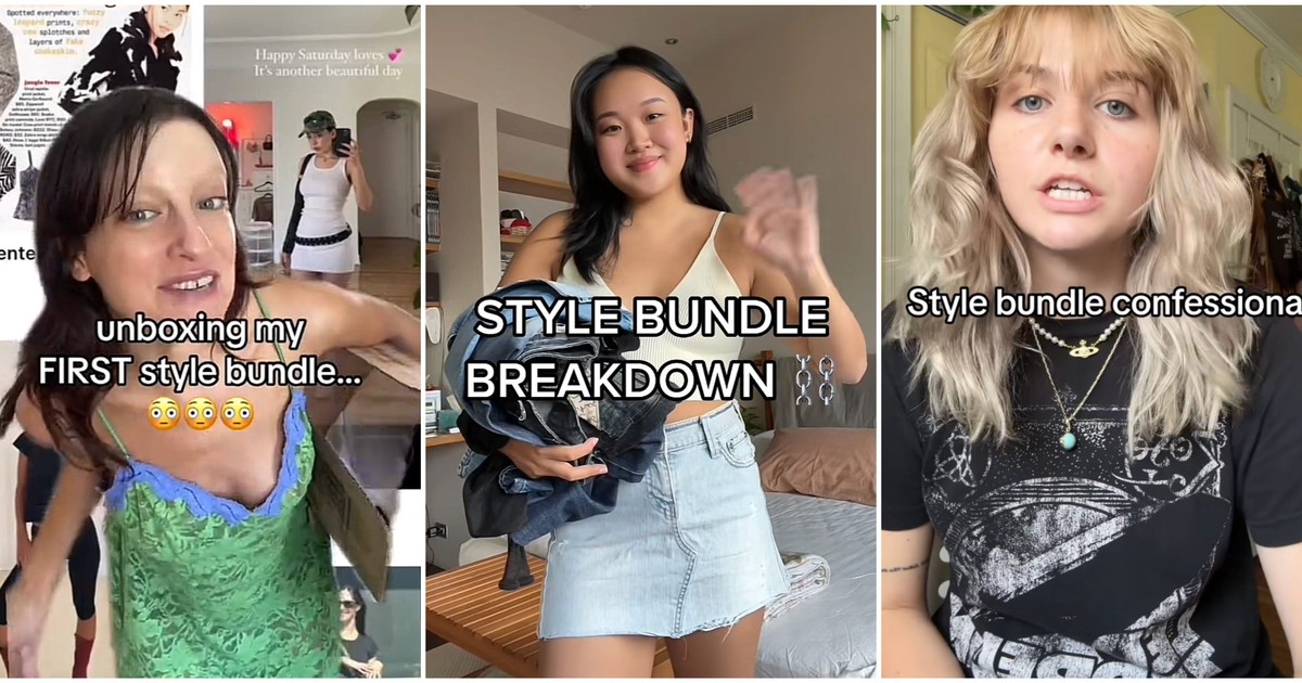 'Style bundle' sellers on TikTok are offering thrifted personal styling ...