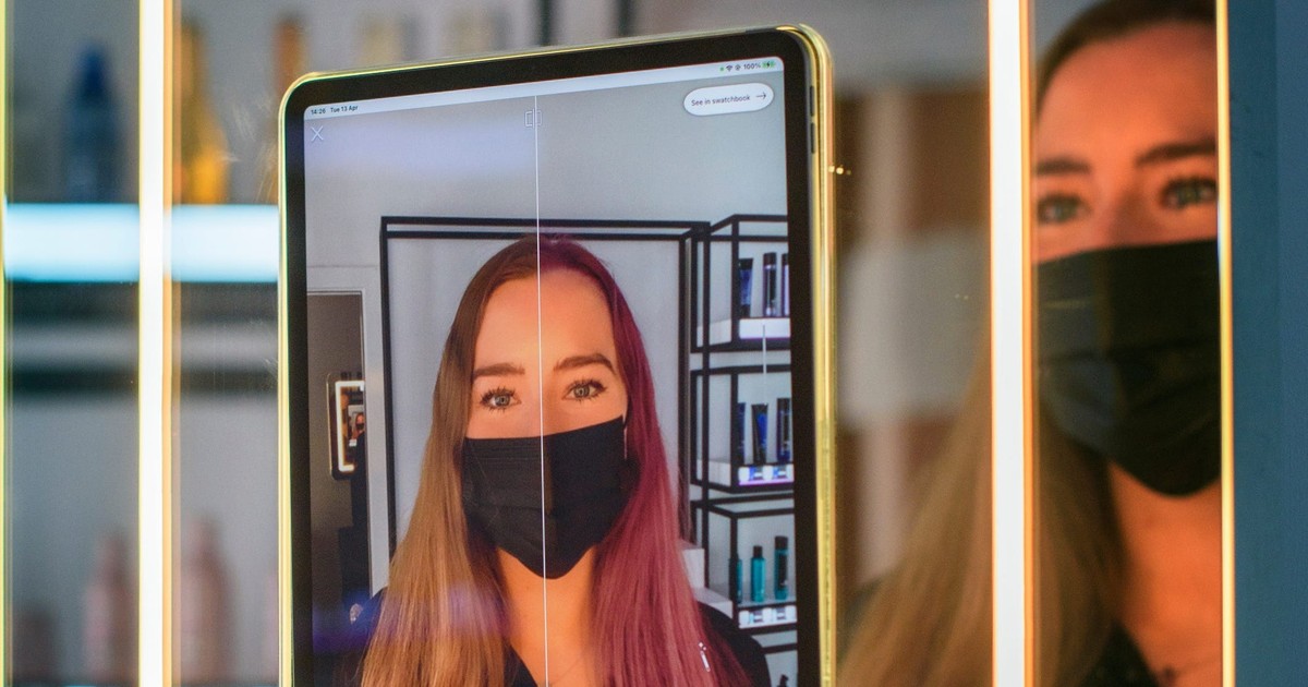 Amazon opens its first hair salon, where customers can use augmented ...