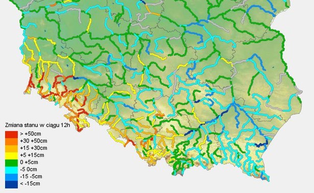 Stany alarmowe rzek przekroczone. IMGW wydało ostrzeżenia - Dziennik.pl