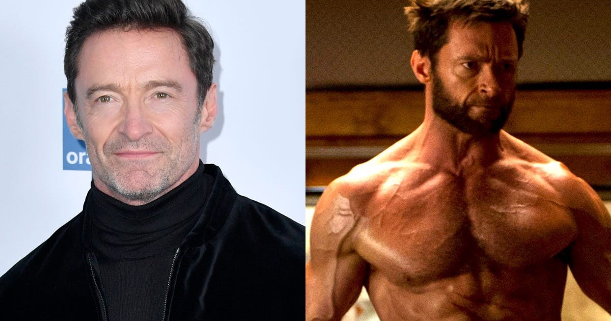 Hugh Jackman shares photos of his 'healthy' 8,000-calorie meals as he starts bulking up to play ...