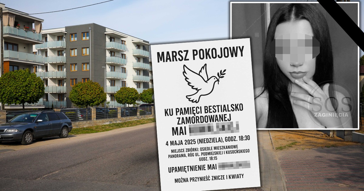 Nie żyje 16-letnia Maja z Mławy. Ulicami Mławy przejdzie "Marsz Pokojowy"