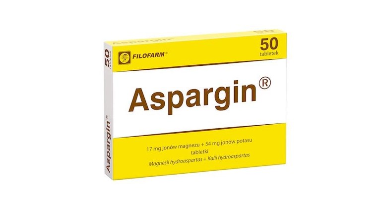 Aspargin (ulotka) - dawkowanie i skutki uboczne leku