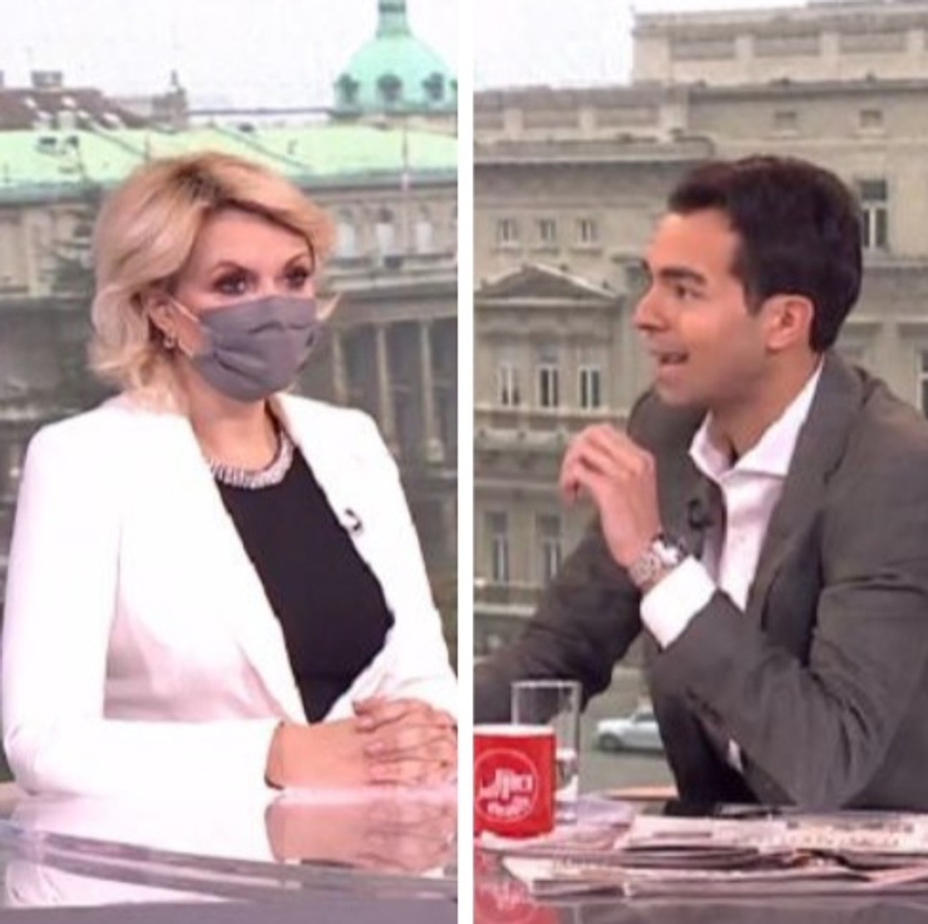 darija kisic tepavcevic filip cukanovic jutarnji program prva maske ...