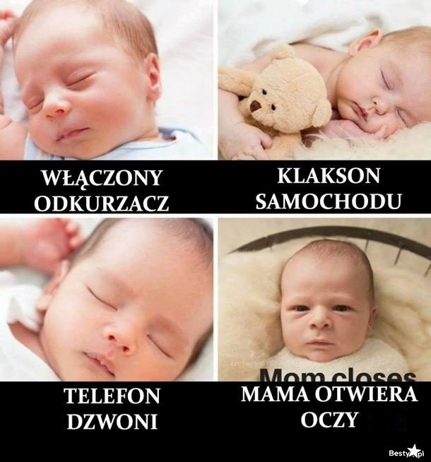 "Dzieci nie śpią, one się ładują". Najlepsze memy o rodzicach i ...