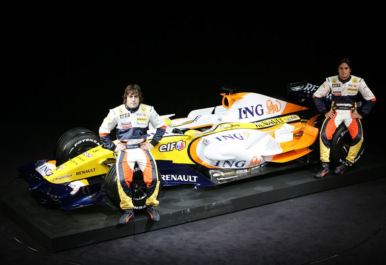 ING Renault F1 Team 2008 - kierowcy, historia