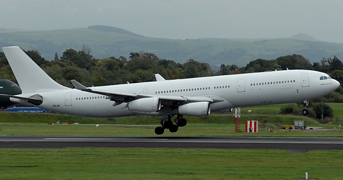 Spicejet receives Maltese Airbus A340 | aeroTELEGRAPH