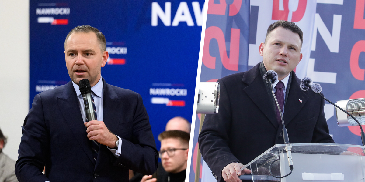 Sławomir Mentzen goni Karola Nawrockiego. Zaskakujące wyniki sondażu - Wiadomości