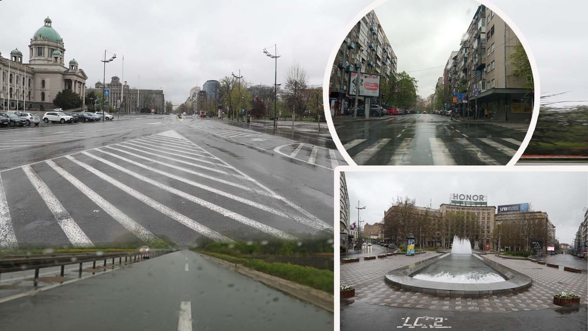 Beograd vez gužvi pred Uskrs - Blic