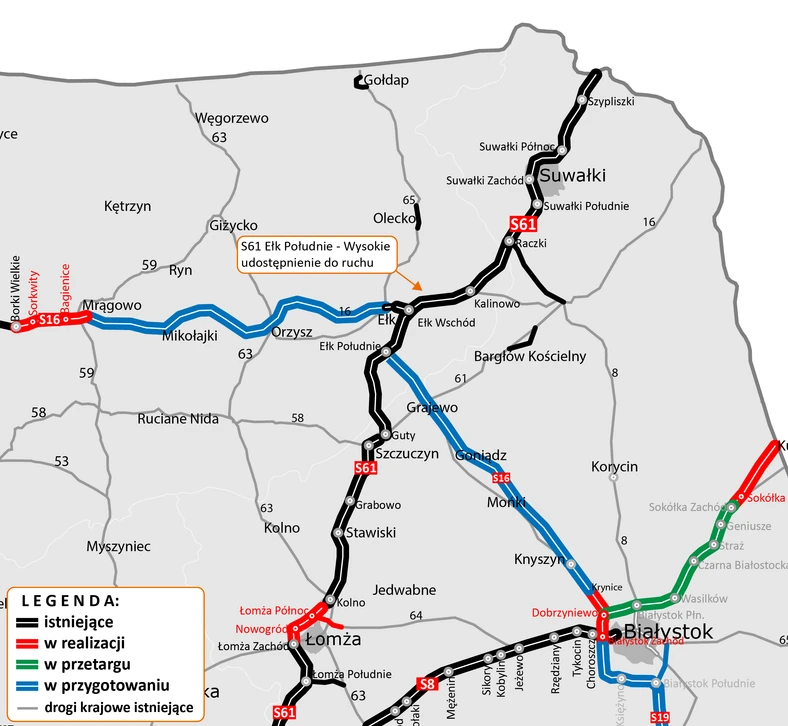 Od dziś szybciej pojedziesz na Mazury. Szybka trasa szlakiem Via Baltica