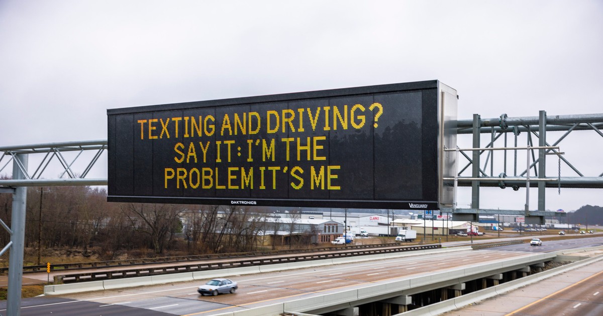 Funny highway signs are banned starting this week. Womp, womp ...