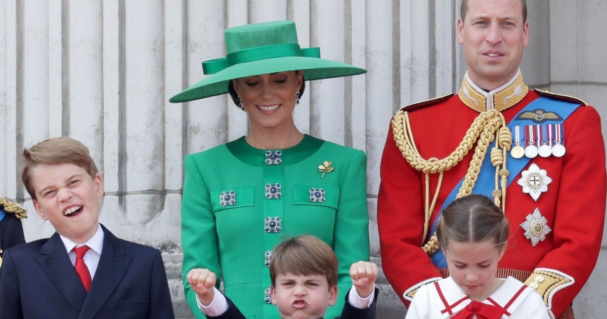 Photos show Prince Louis being the silliest royal family member at the ...