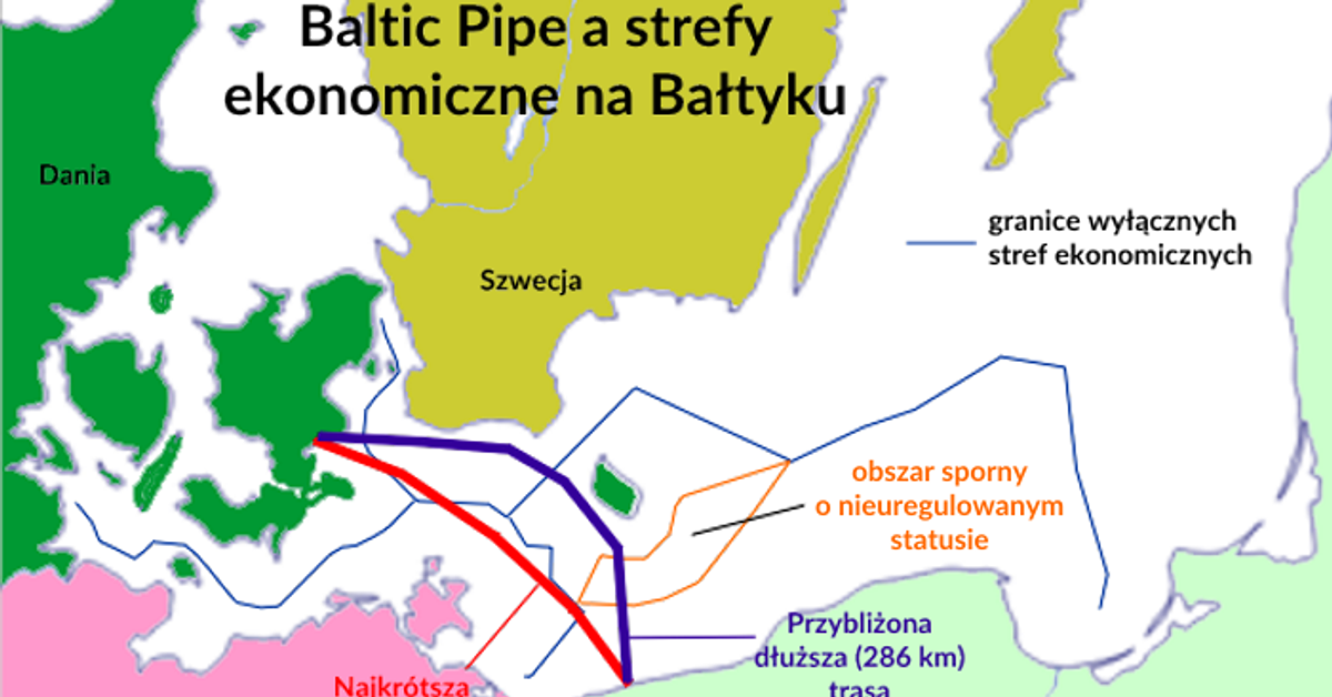 Jak Polska i Dania rozwiążą spór o kawałek morza, pod którym ma iść ...