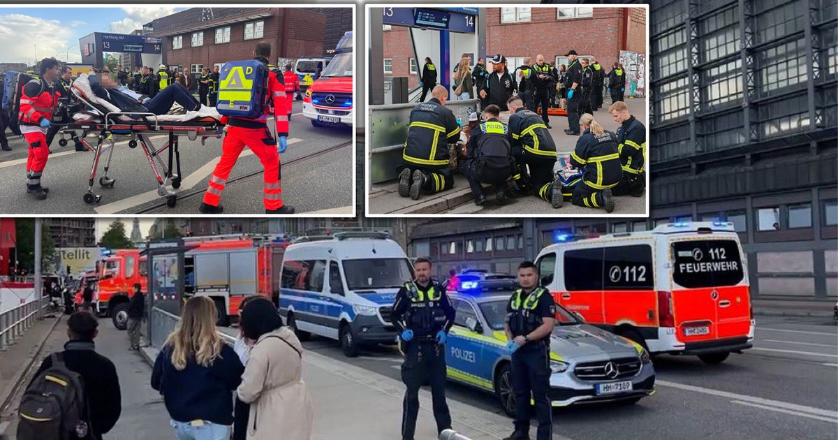 Atak nożem na dworcu w Hamburgu. 12 rannych, kobieta zatrzymana
