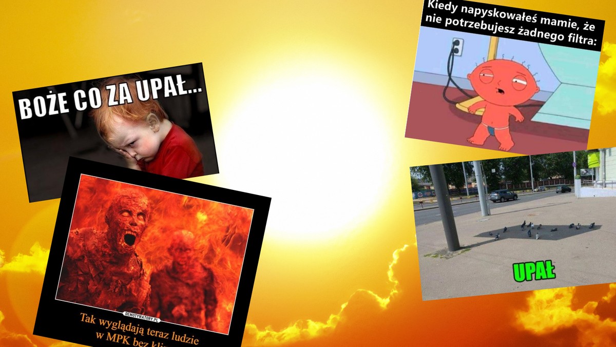 Najlepsze memy na upalne dni w Polsce - Kobieta