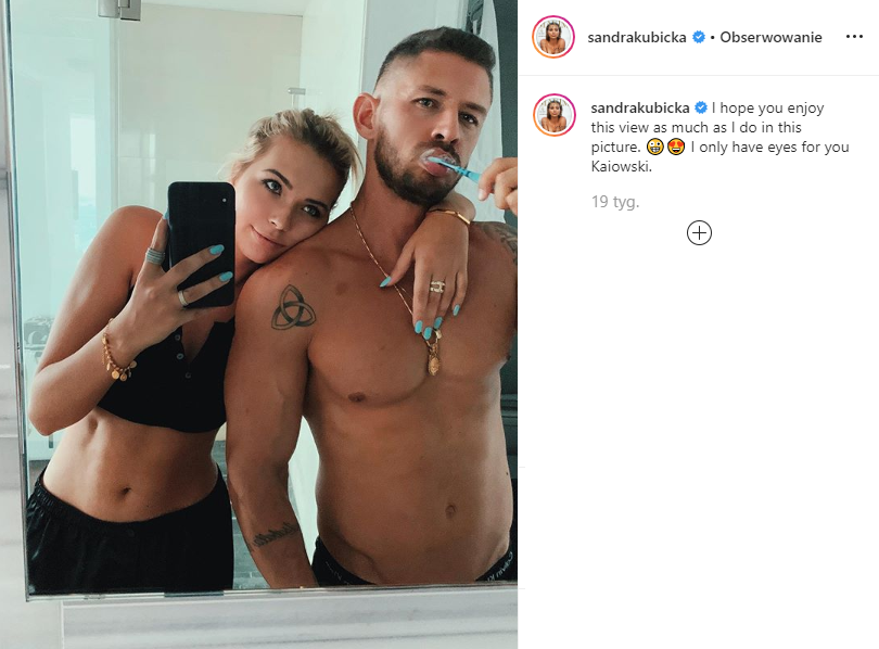 Sandra Kubicka ma w domu niezłe ciacho. Kim jest Kaio Alves Goncalves? Zdjęcia - Plejada.pl