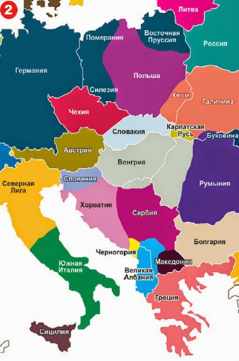 EVROPA PO PUTINU Kako ruski predsednik zamišlja granice 2035. godine i ...