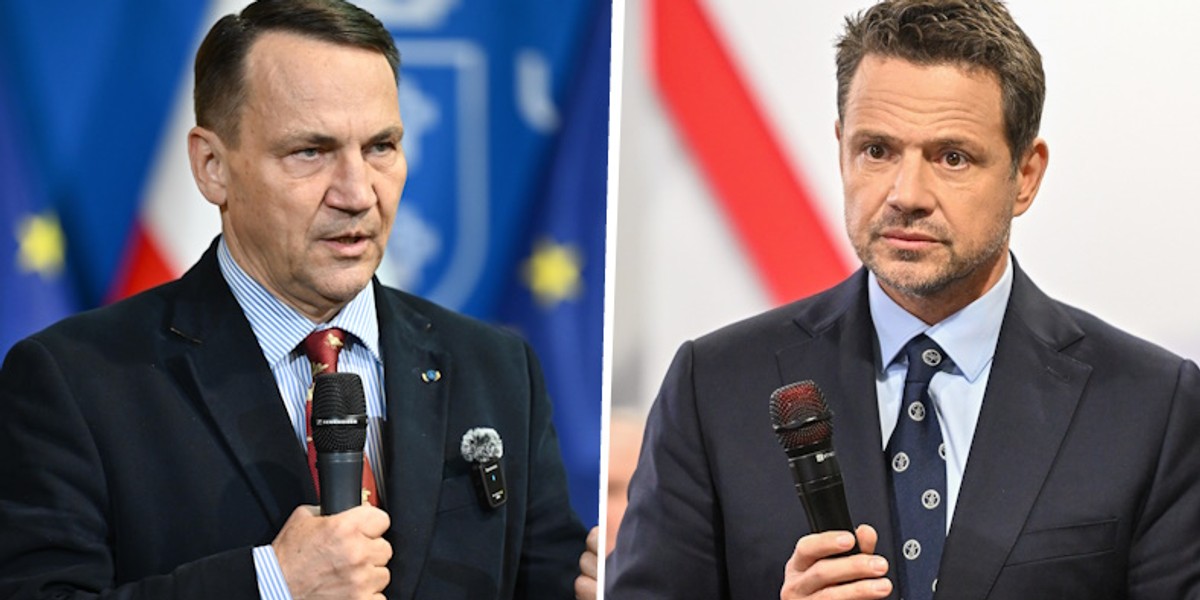 Co Polacy sądzą o kompetencjach Sikorskiego i Trzaskowskiego. Wyniki sondażu - Wiadomości