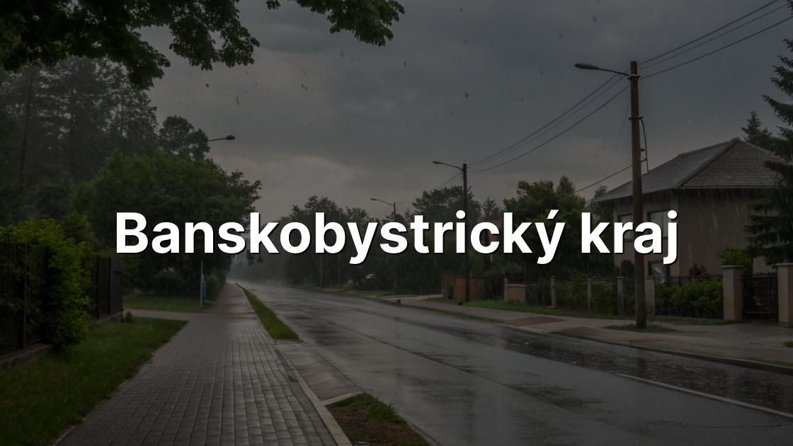 Predpoveď pre Banskobystrický kraj: Aké bude počasie? (24. 09. 2025) | Azet Počasie