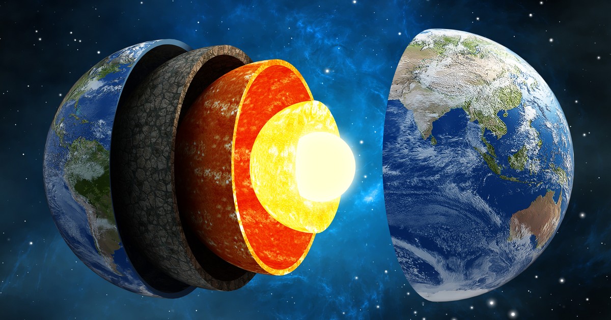 Jądro Ziemi odtworzone w laboratorium. Uzyskano wysokie ciśnienia i ...