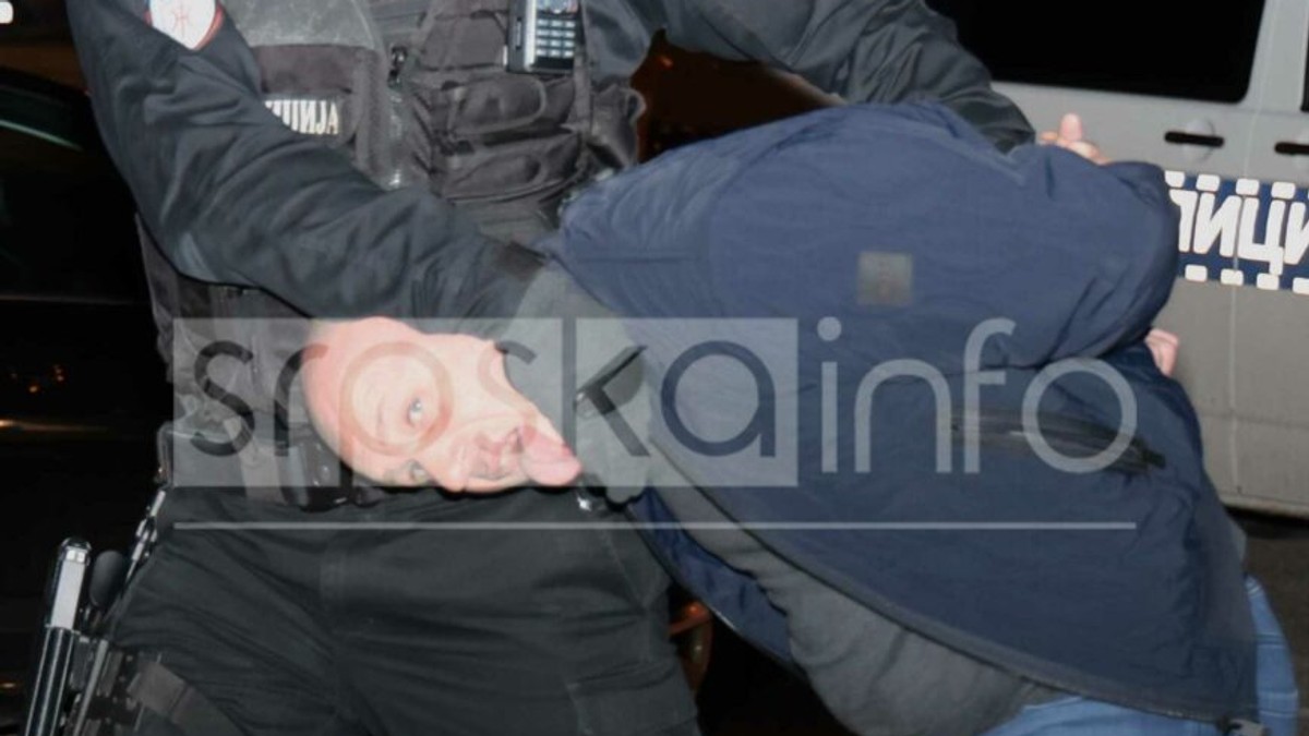 (VIDEO, FOTO) Sproveden u tužilaštvo: Kopranović udario policajca u glavu, pa ekspresno uhapšen ...