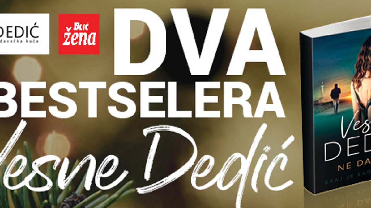 Od 6. januara samo uz "Blic ženu": Dva hit romana Vesne Dedić - Blic