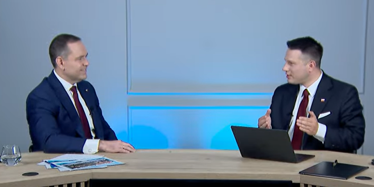 Sławomir Mentzen tłumaczy się z godziny rozmowy z Nawrockim. "To nie moja decyzja" - Wiadomości