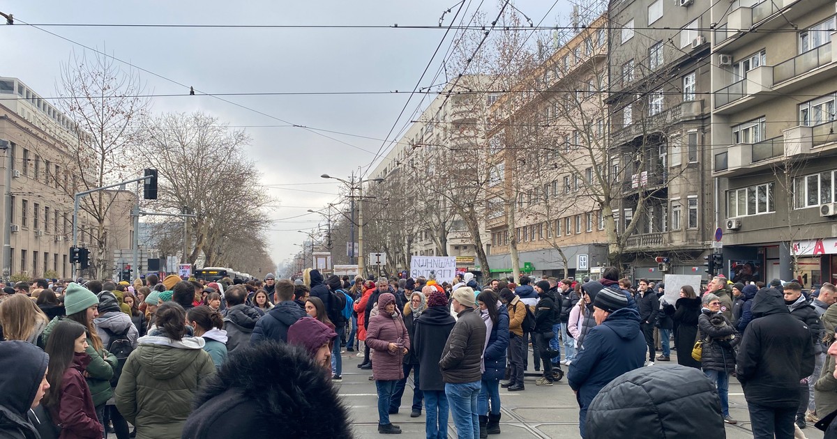Studentski protest: U Beogradu blokirane raskrsnice, u Novom Sadu ...