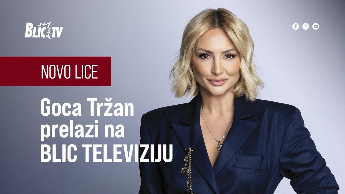 Goca Tržan prešla na Blic Tv