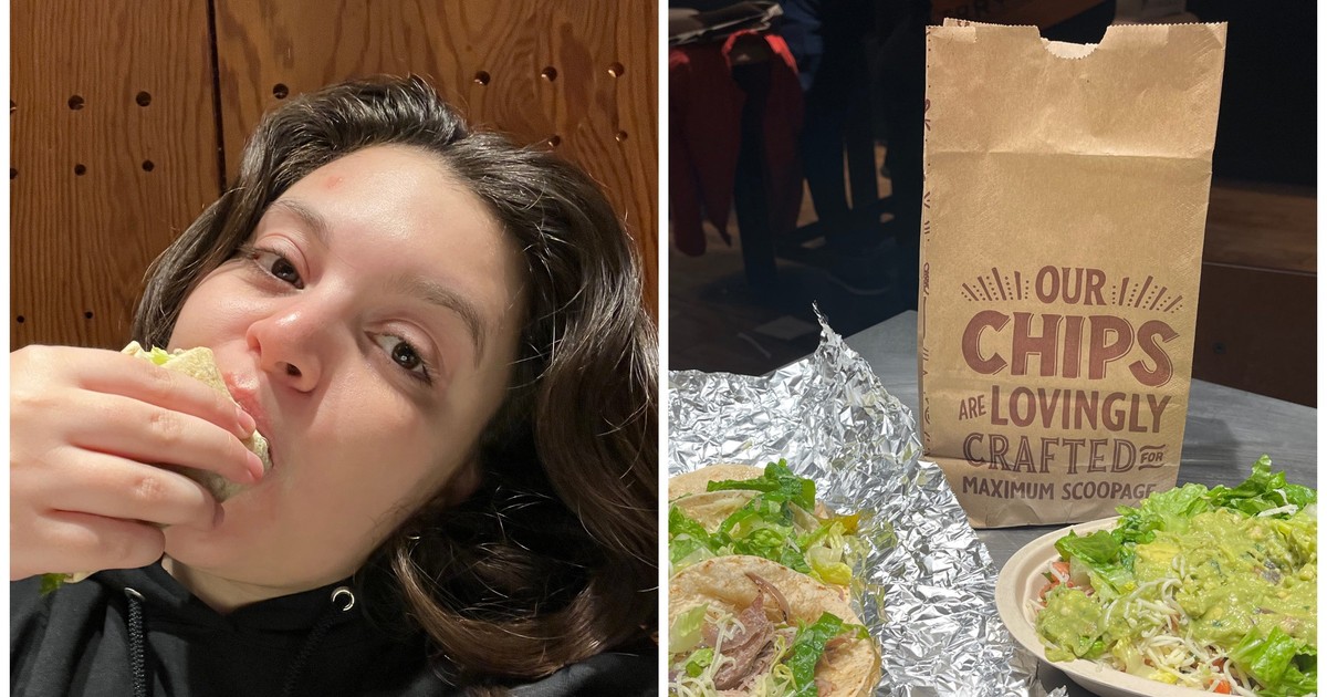 I ate at Chipotle for the first time in my life. Although I don't fully ...