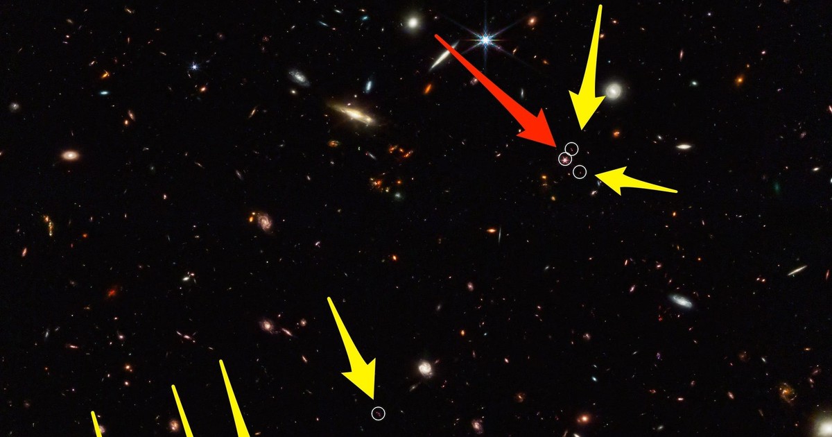 NASA's James Webb telescope discovers the earliest strand of a mysterious 'cosmic web' that ...