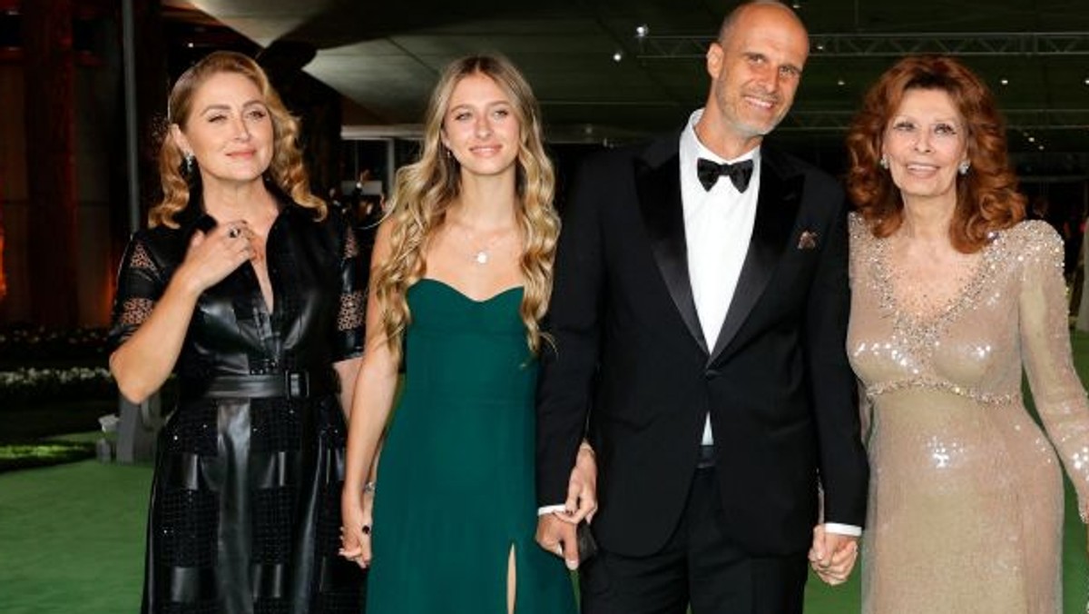 Wnuczka Sophii Loren zadebiutuje w towarzystwie. Poznajcie Lucię Sofię ...