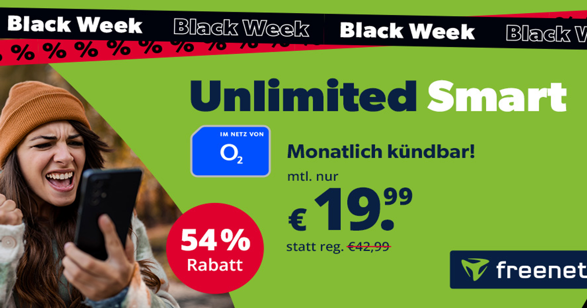 Monatlich kündbar: O2 Unlimited Smart 5G für 19,99 Euro | Heise online ...