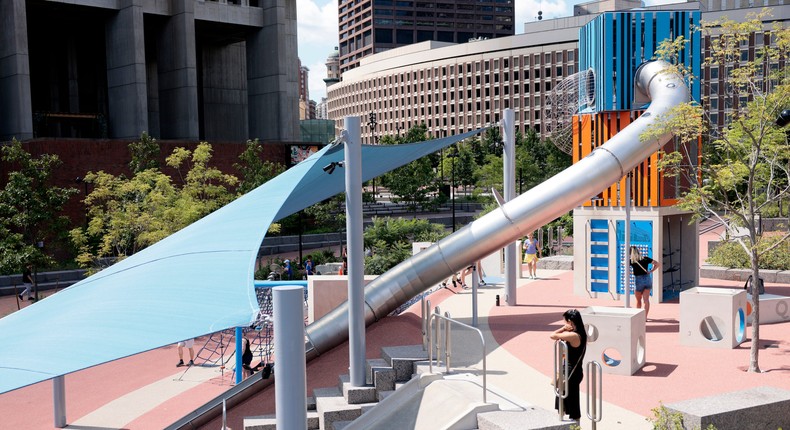 I went down the Boston 'cop slide' — it was so tame, I have no idea how ...