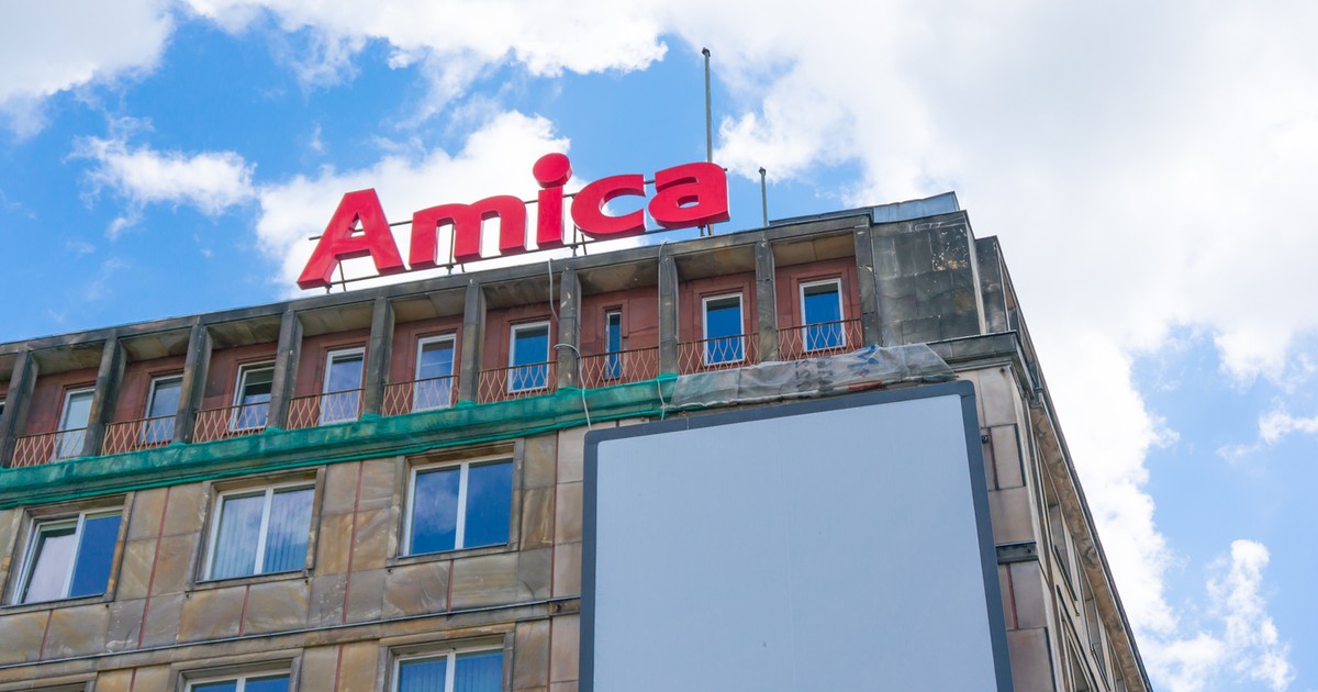 Amica w rok wybudowała najwyższy magazyn w Polsce. Chce wejść na ...