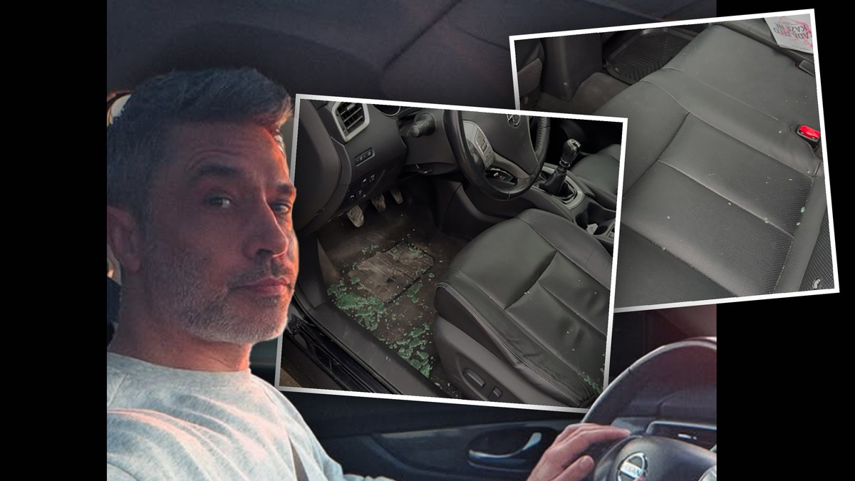 Glumac doživeo horor tokom vožnje, staklo rasuto svuda po automobilu ...