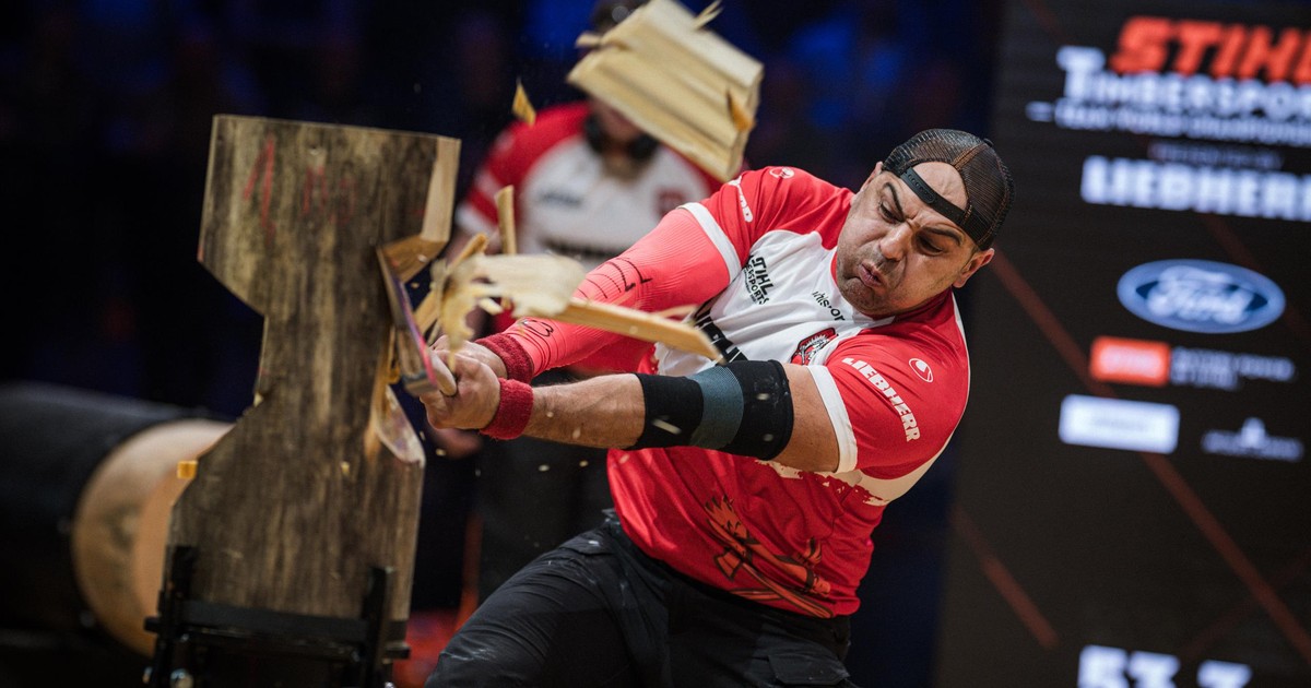 Michał Dubicki się narąbał. Drwal z Polski pokonał Niemca o trzy setne.