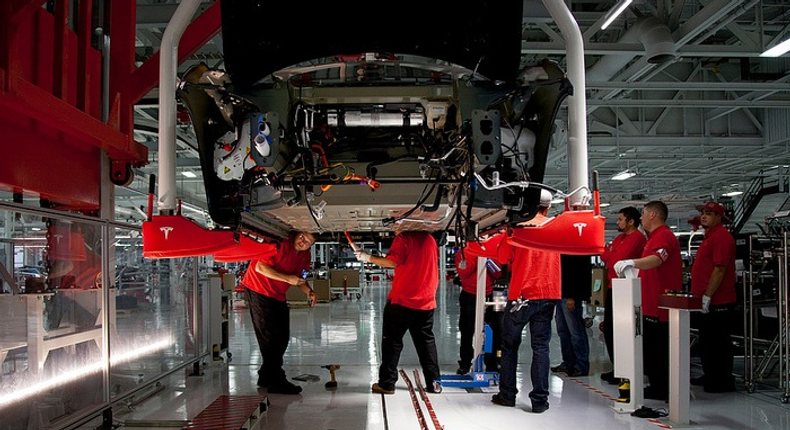 Musk said 'manufacturing design improvements' are coming to the Model 3 ...