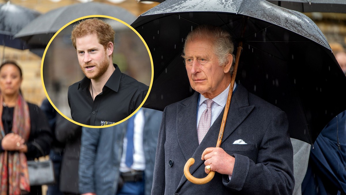 Król Karol III ciężko chory. Książę Harry przyleciał do Wielkiej ...