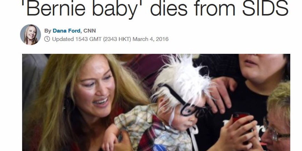 USA: "bernie baby" zmarło na nagłą śmierć łóżeczkową - Wiadomości