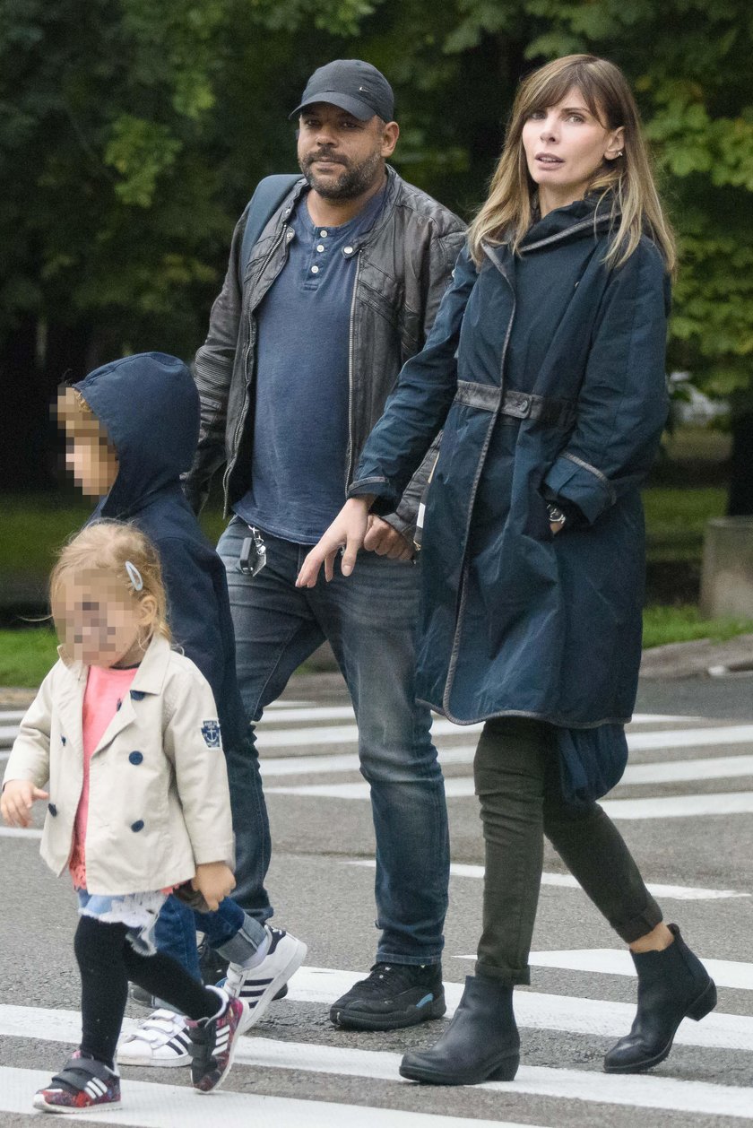 Agnieszka Dygant nadrabia z synem stracony czas