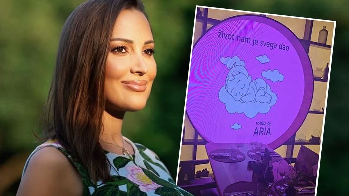 "Život nam je svega dao, rodila se Aria": Sve spremno za slavlje nakon porođaja Aleksandre ...