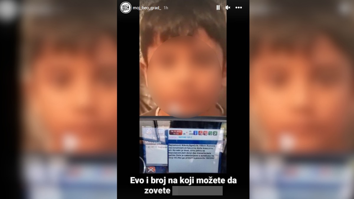 Pronađen Nikola (8) koji je nestao juče, ovo su novi detalji: "Ostao je sam u autobusu, vozač ga ...