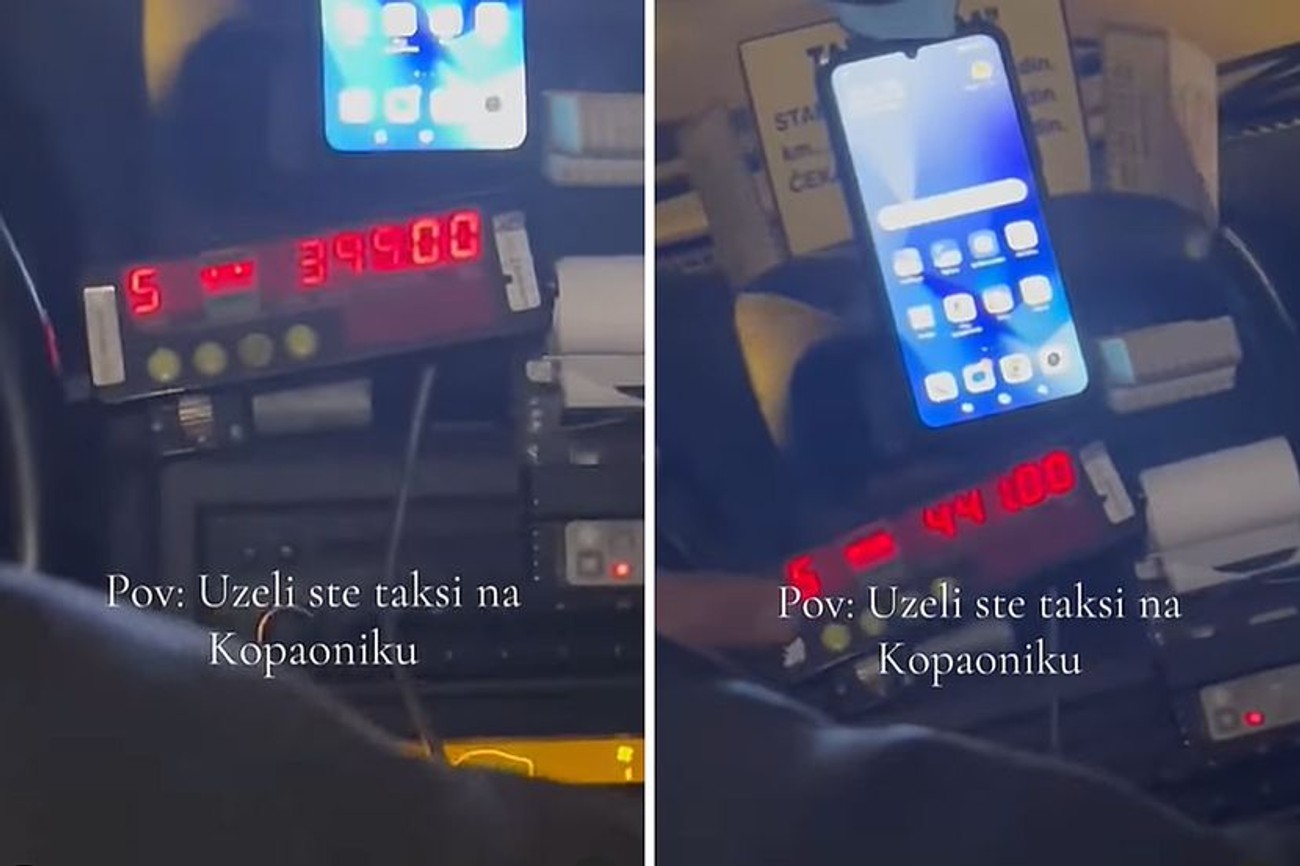 Taksimetar vrti brže nego štoperica! Devojke na našoj popularnoj ...