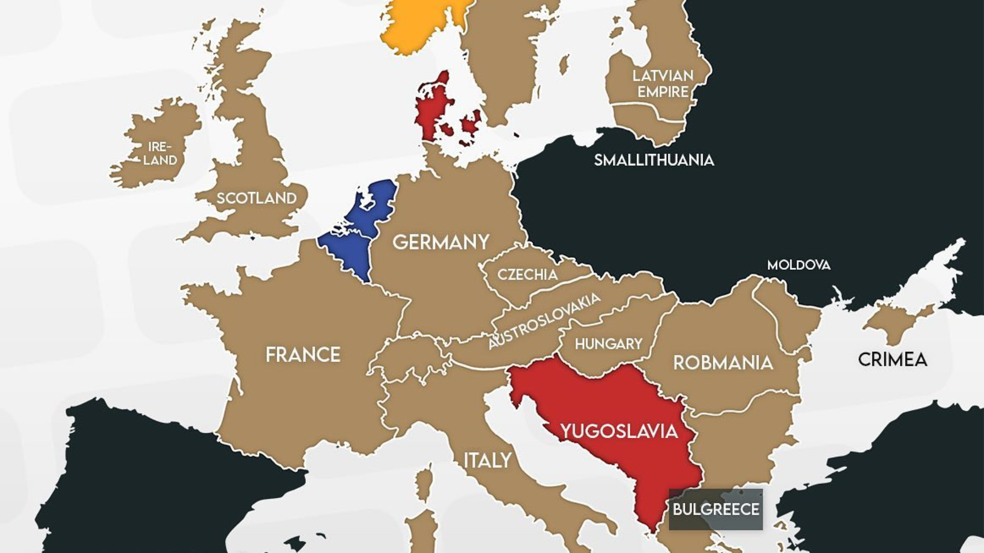 Bude Slovensko patriť k Rakúsku? Umelá inteligencia vytvorila mapu ...