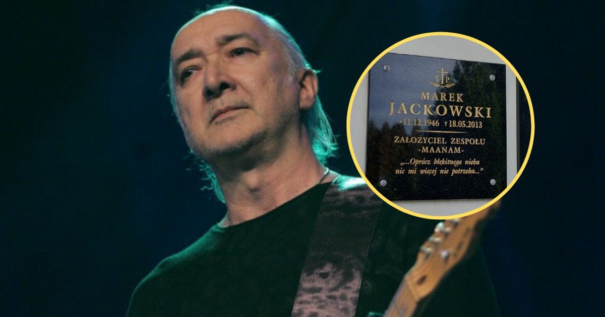 Marek Jackowski spoczął w Zakopanem. Tak wygląda grób pierwszego męża ...